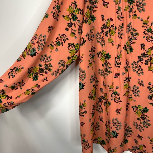 Joan Rivers | Tops | Joan Rivers Floral Peach Blouse | Poshmark